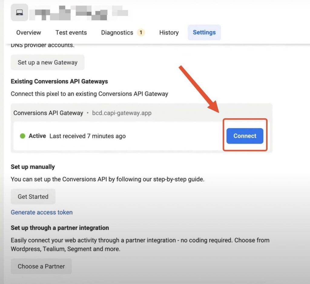 วิธีเพิ่ม Pixel ใหม่ เข้าไปใน CAPI gateway ที่สร้างไว้แล้ว – AdtechThai